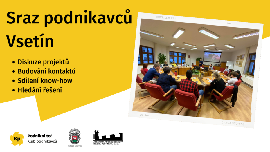 Sraz podnikavců Vsetín | Klub podnikavců